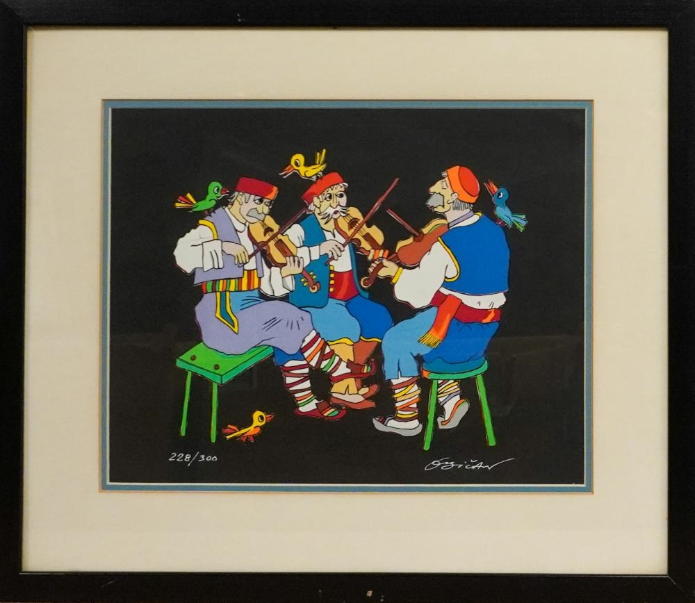 Jovan Obican | Trio of Musicians | MutualArt