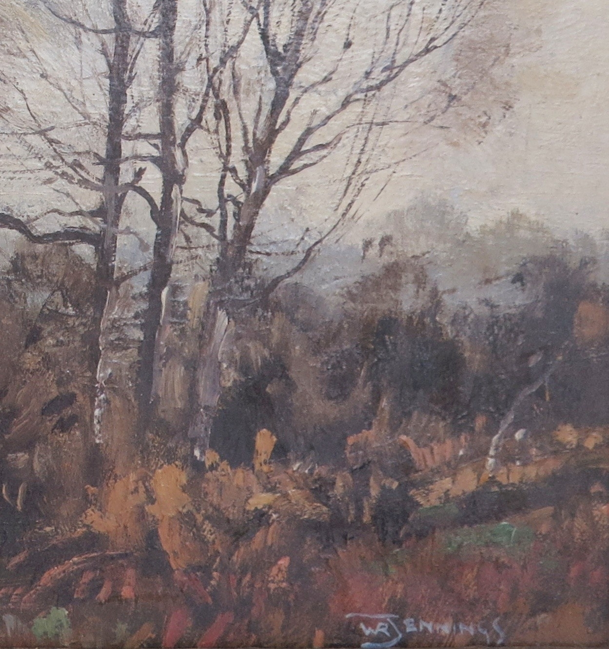 Walter Robin Jennings | Bracken and Birches | MutualArt