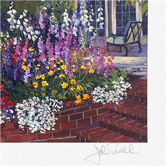 John Powell | Red Brick Garden | MutualArt