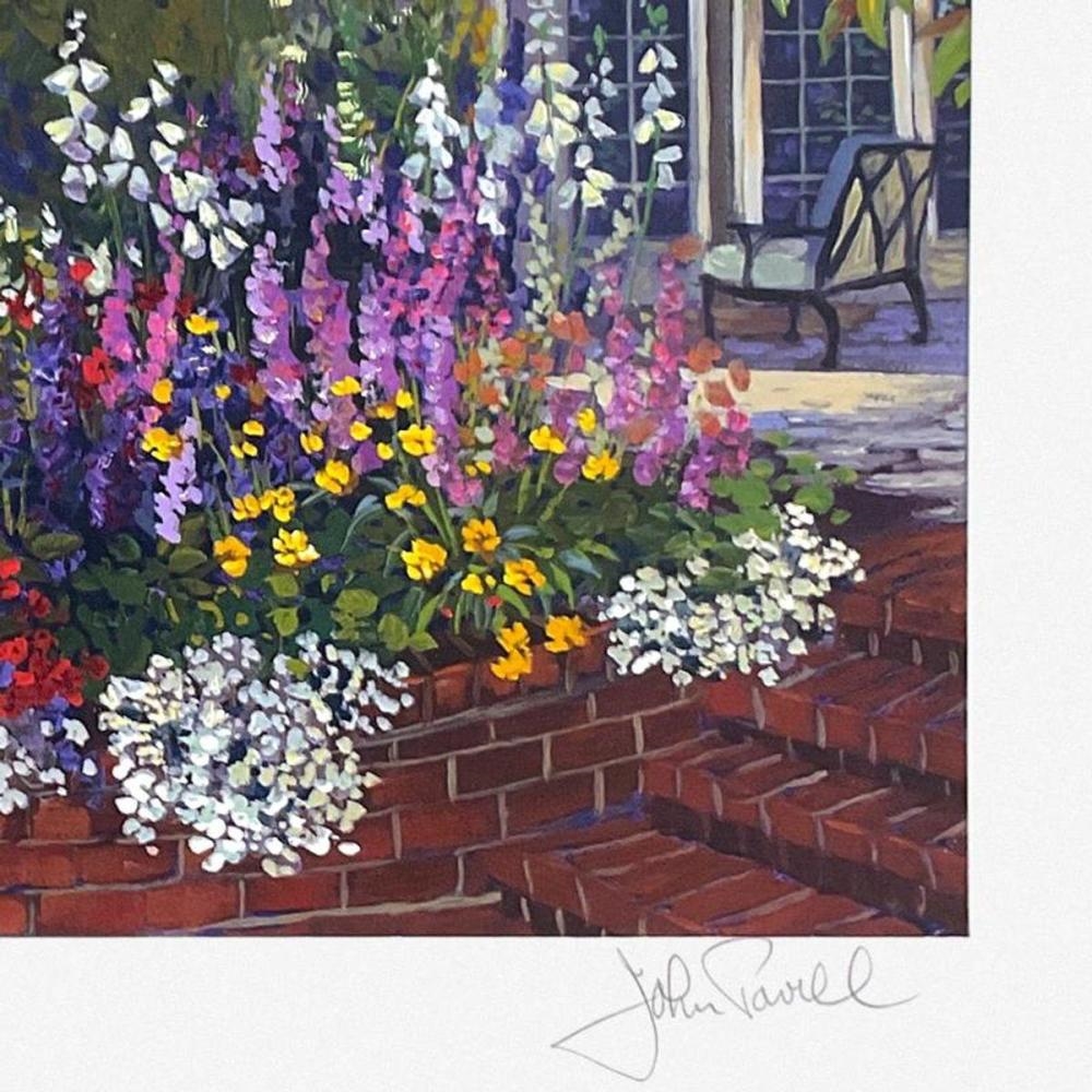 John Powell | Red Brick Garden | MutualArt