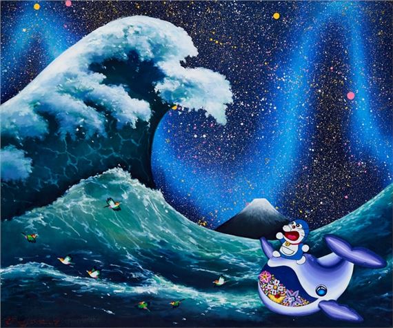 Chun Junyeup | Whale Hunting - Doraemon (2023) | MutualArt