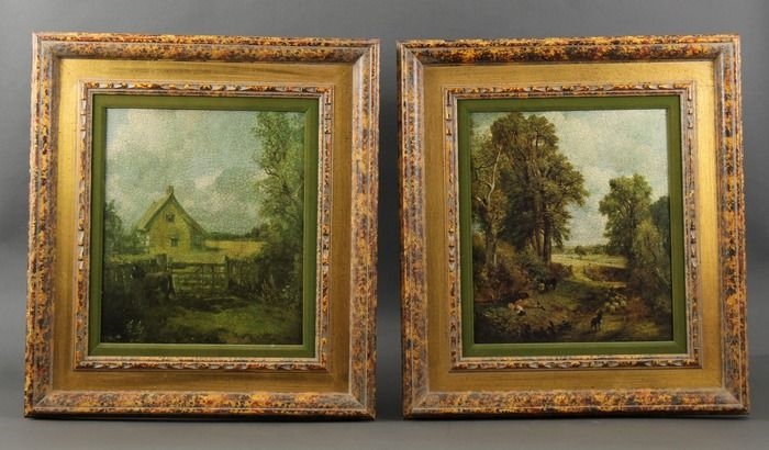 Constable John | Cottage in a Cornfield and The Cornfield | Compare ...