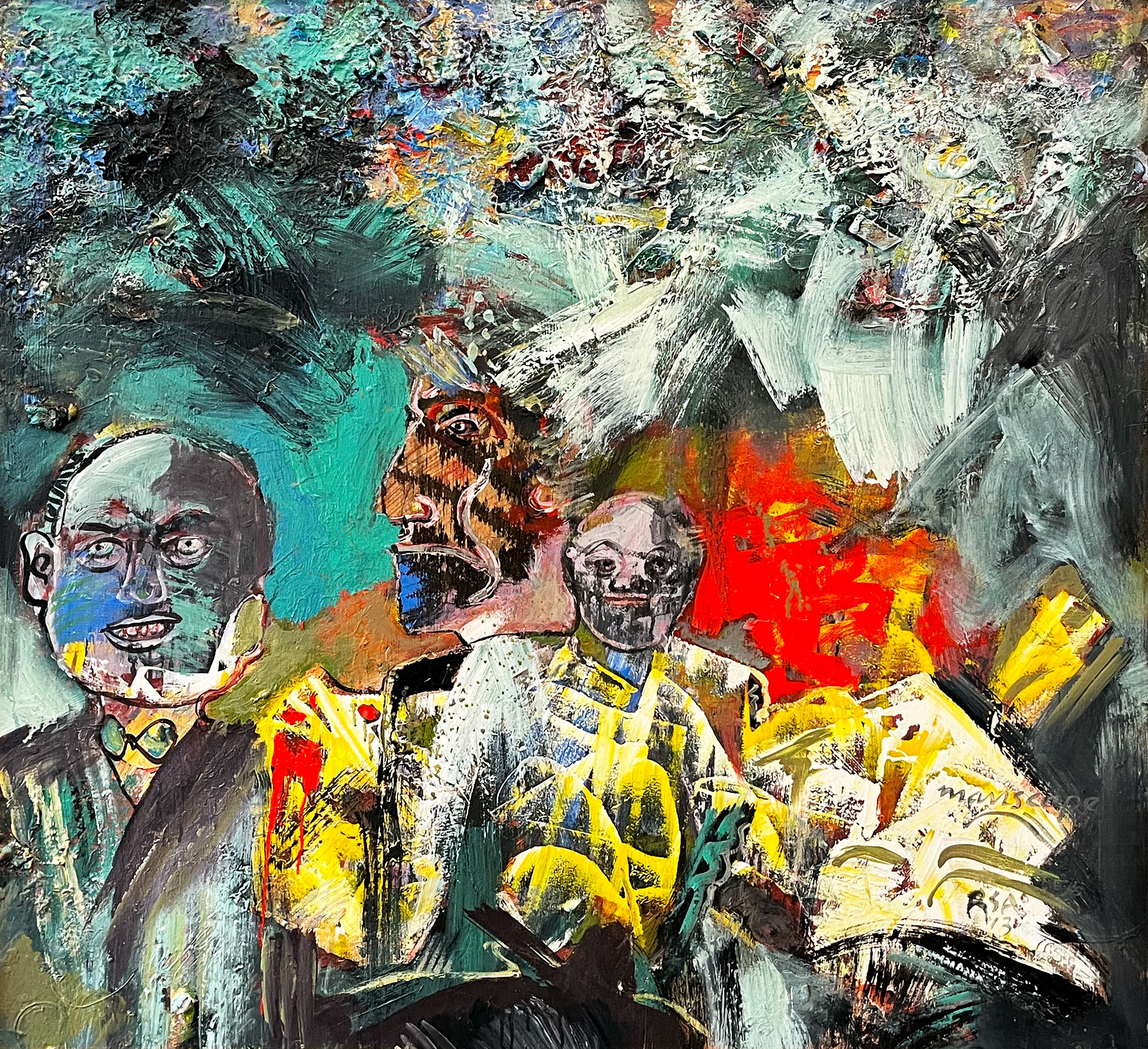 Raphael Ahbeng | Manscape (2013) | MutualArt