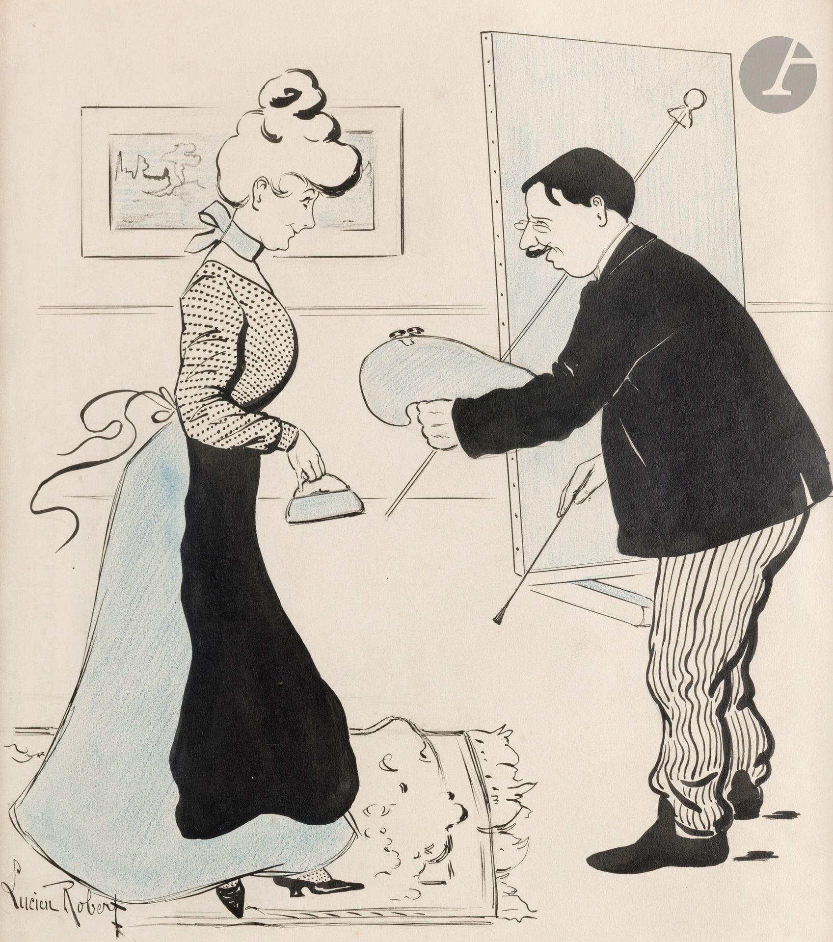 Robert Henri-Lucien | The Painter | MutualArt