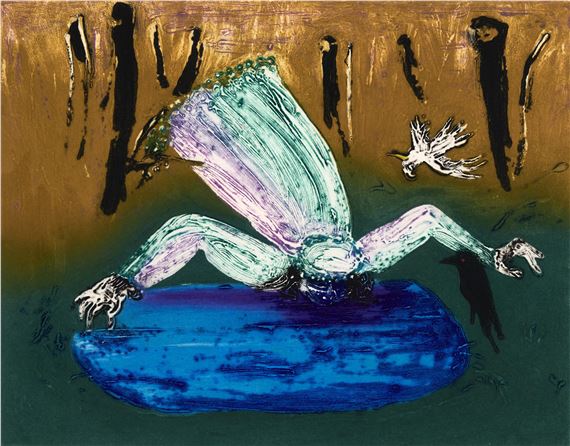 Arthur Merric Bloomfield‏ Boyd | Bride Drinking From a Pool | MutualArt