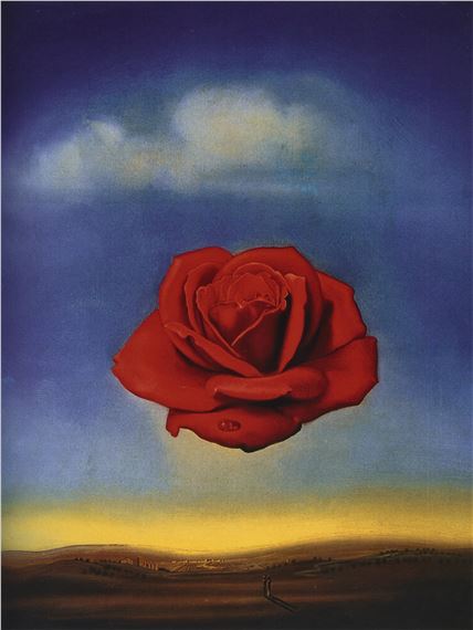 Salvador Dalí | Floating Rose | MutualArt