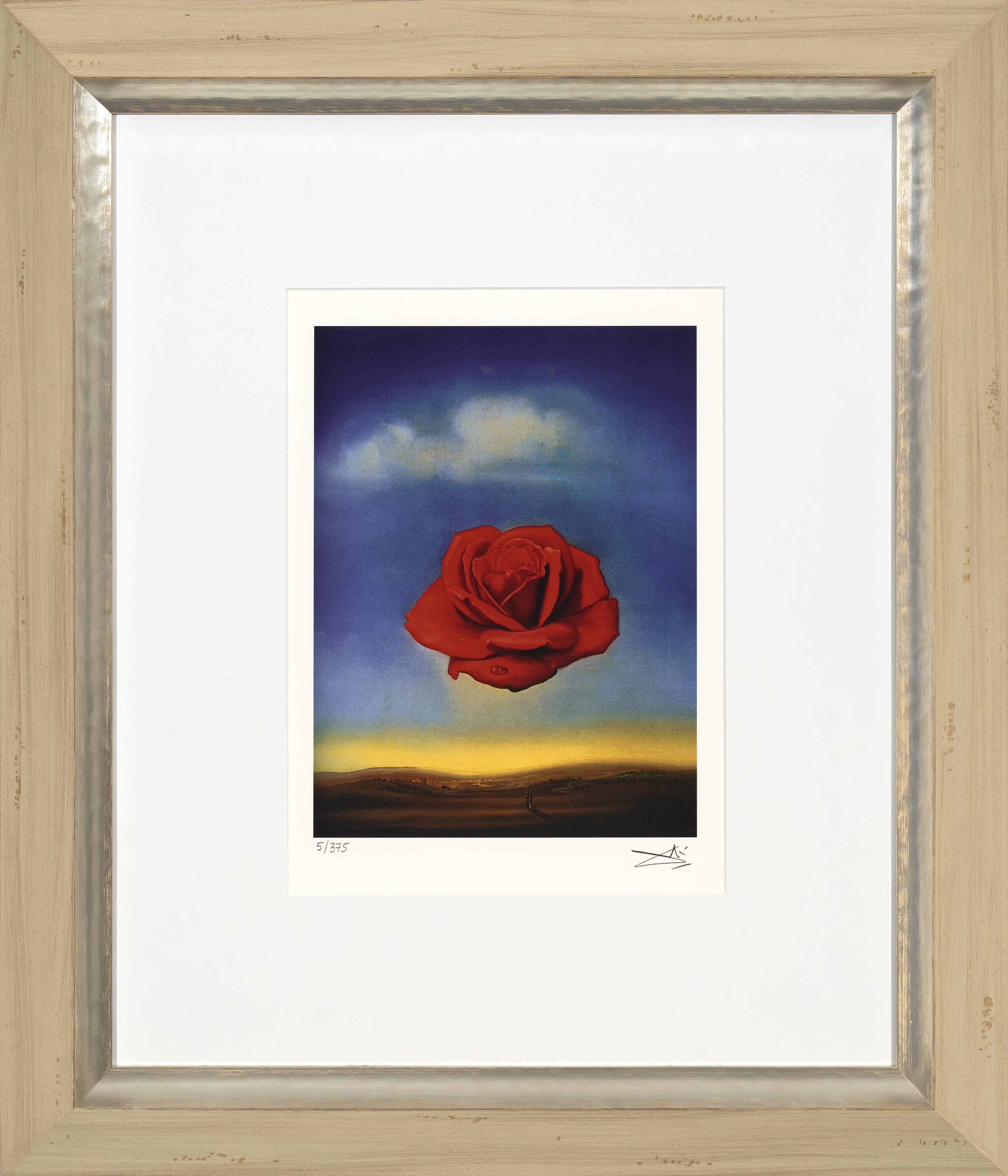 Salvador Dalí | Floating Rose | MutualArt