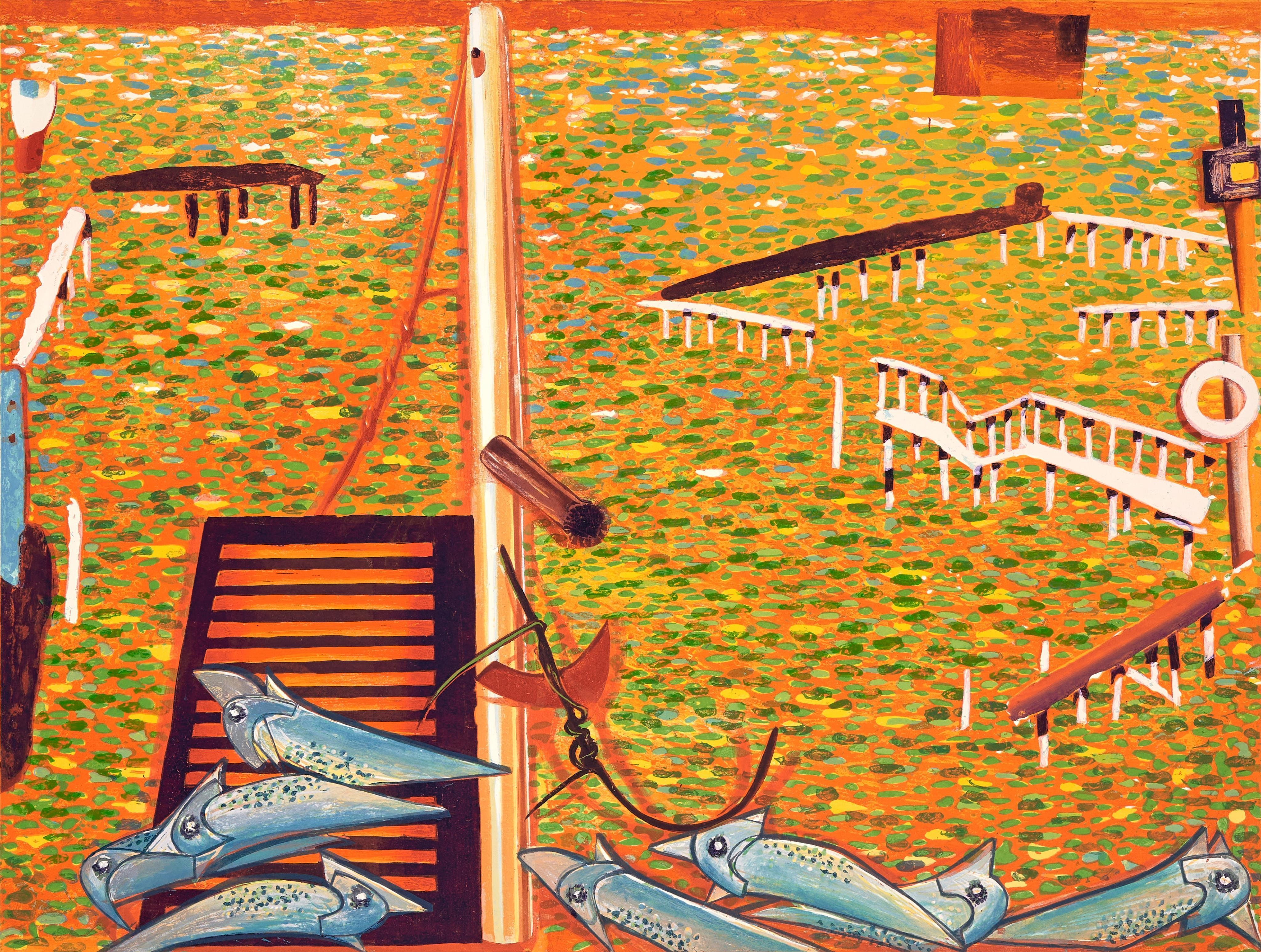 Colin Lanceley | Fisherman's Wharf (2001) | MutualArt