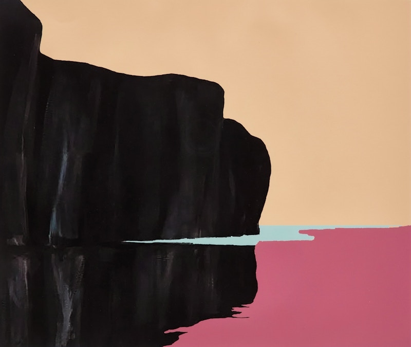 Charles Pachter | Mazinaw Rock (2020) | MutualArt