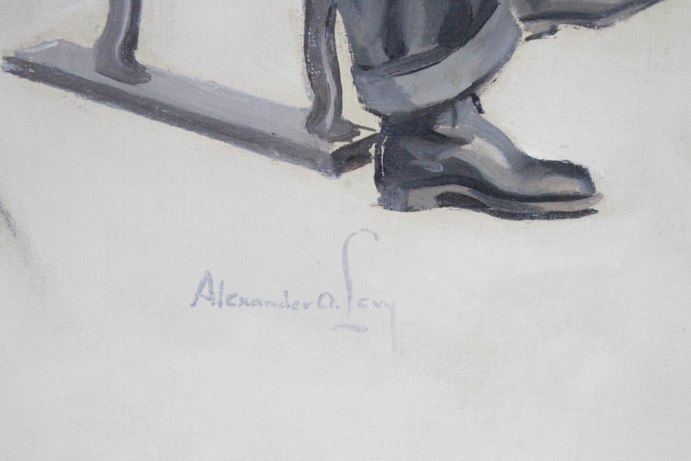 Alexander Levy | 1929 Depression Illustration (1929) | MutualArt