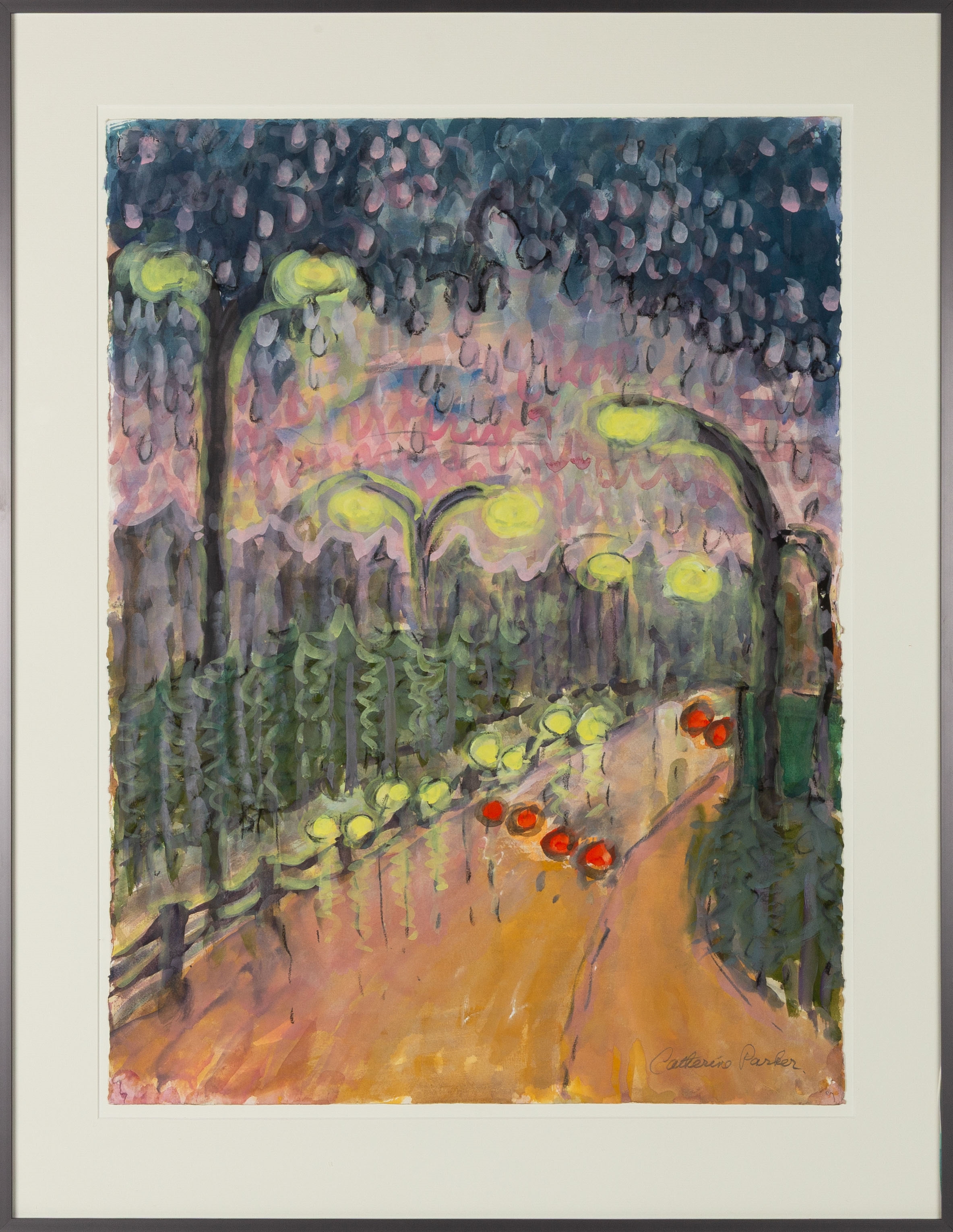 Catherine Esther Burchfield Parker | Route 5 Rain at Dusk (Circa 2010 ...