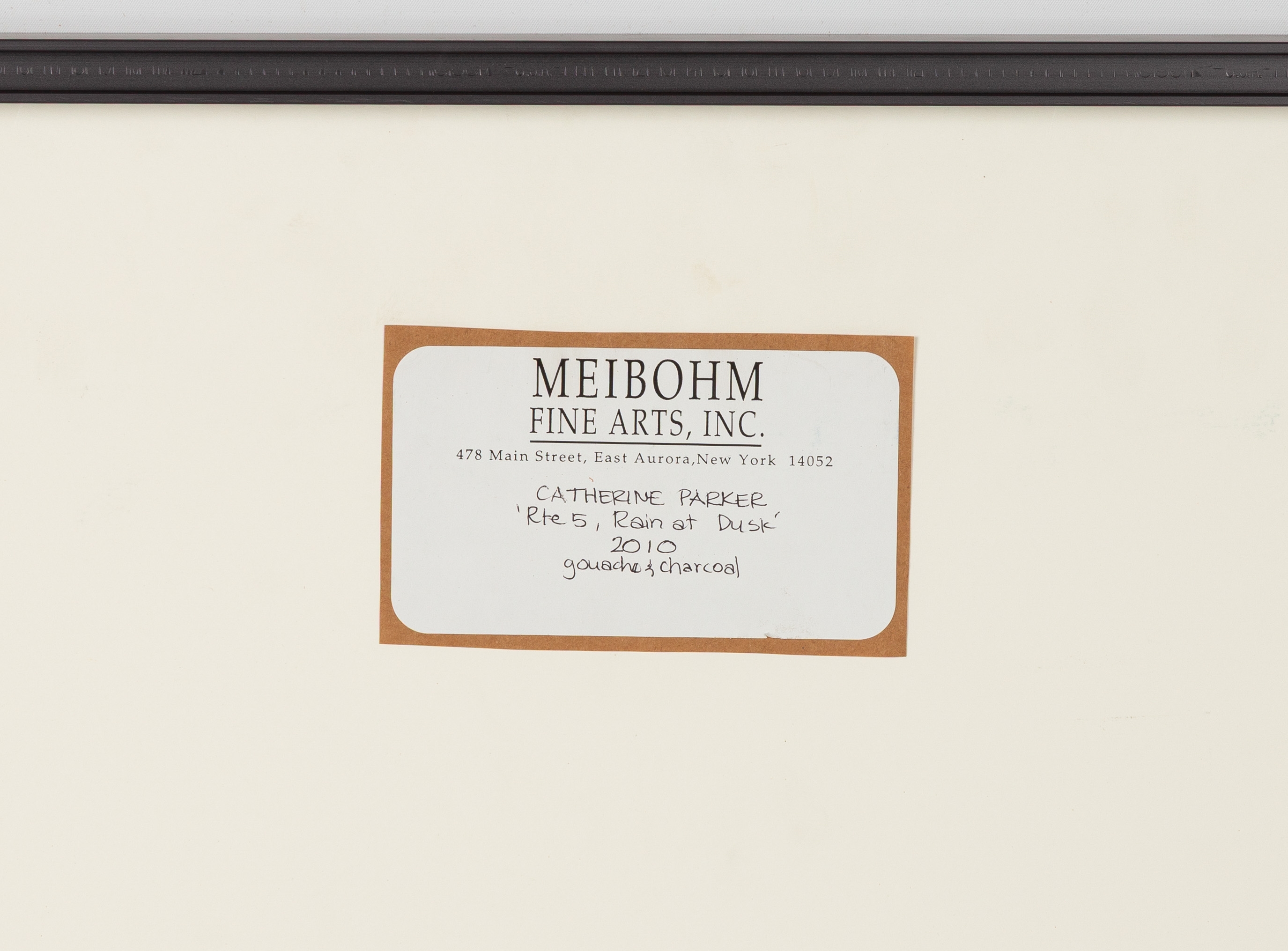 Catherine Esther Burchfield Parker | Route 5 Rain at Dusk (Circa 2010 ...