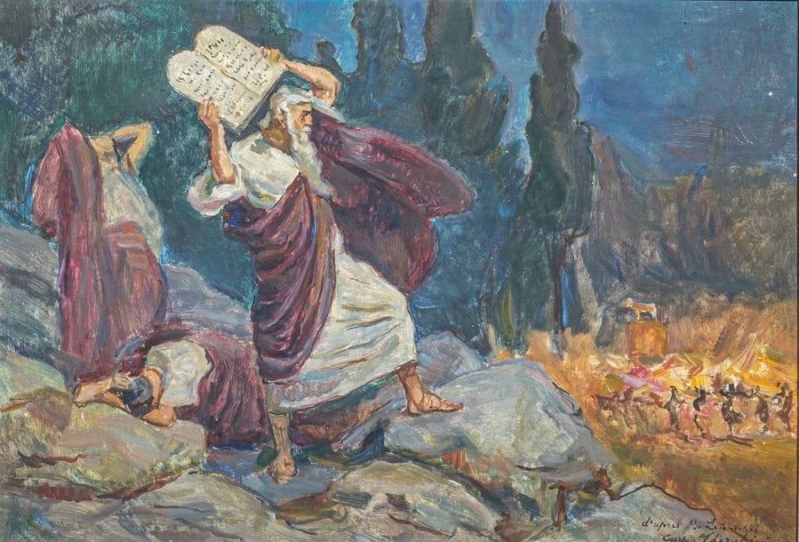 Carlo Cherubini | Moses and the Golden Calf | MutualArt