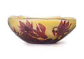 Gallé Emile | Vase with design of Cyclamen | Compare similar artworks ...