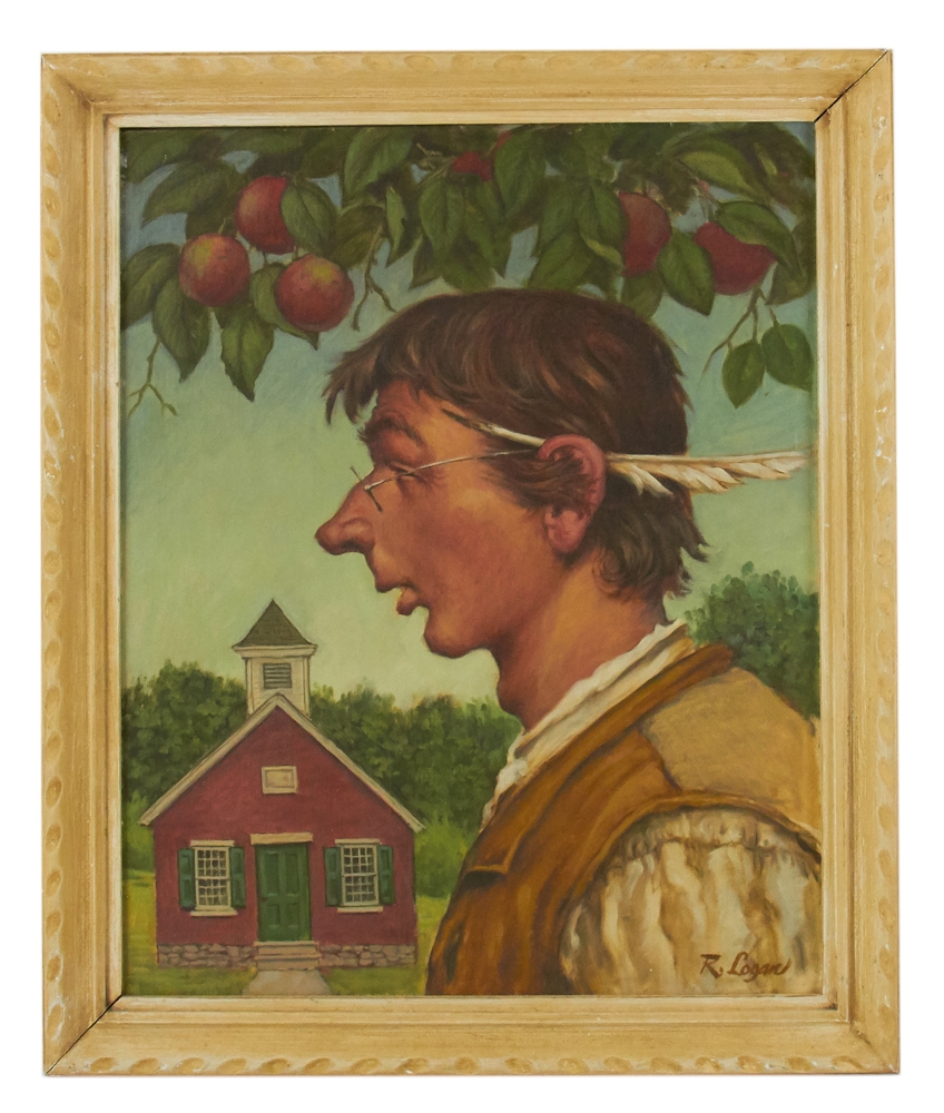 Roy Logan | Featherhead Schoolhouse Portrait | MutualArt