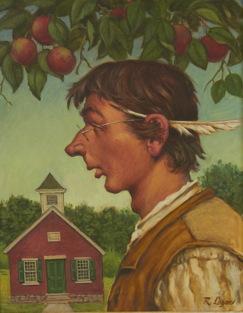 Roy Logan | Featherhead Schoolhouse Portrait | MutualArt