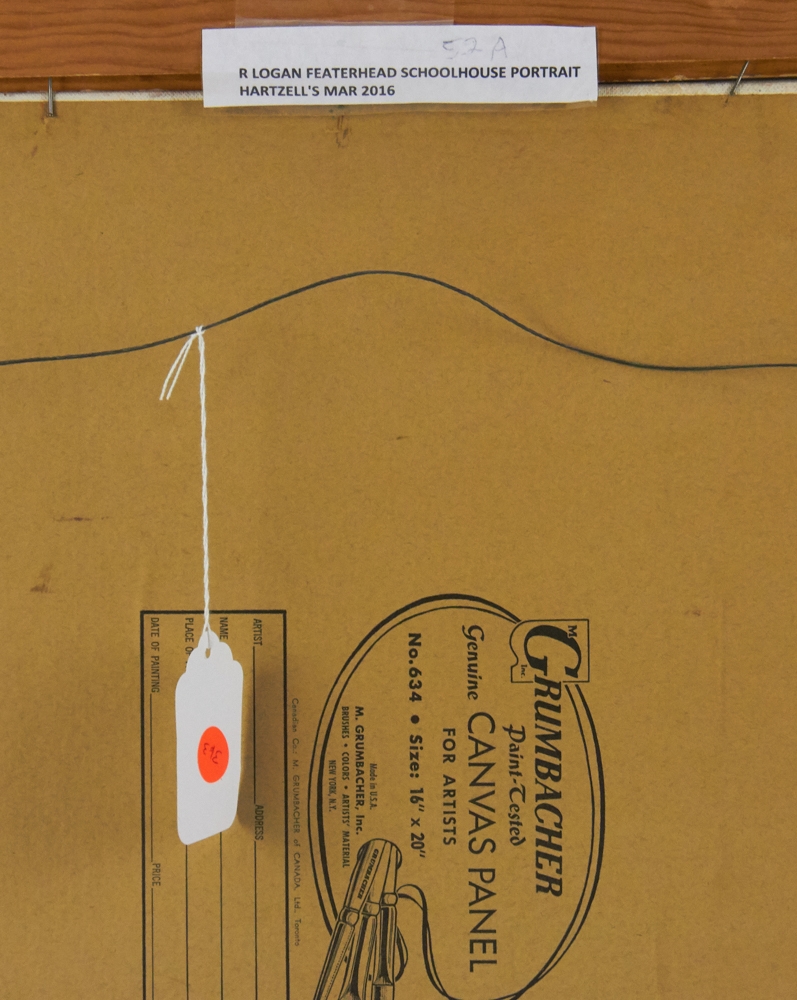 Roy Logan | Featherhead Schoolhouse Portrait | MutualArt