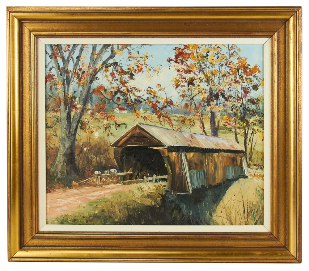 Ruth Waite | Vermont Covered Bridge | MutualArt