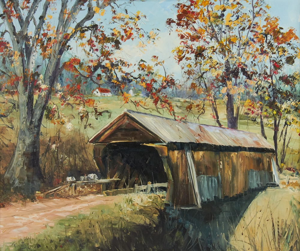Ruth Waite | Vermont Covered Bridge | MutualArt