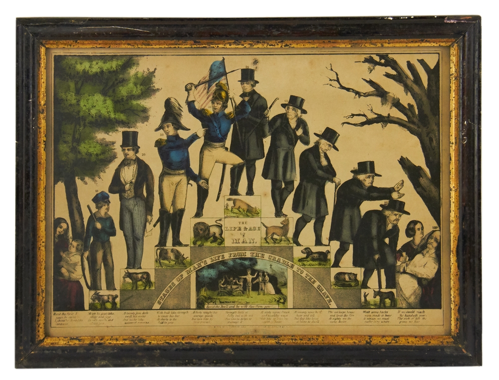 Currier & Ives | The Life and Age of Man (19th Century) | Compare ...
