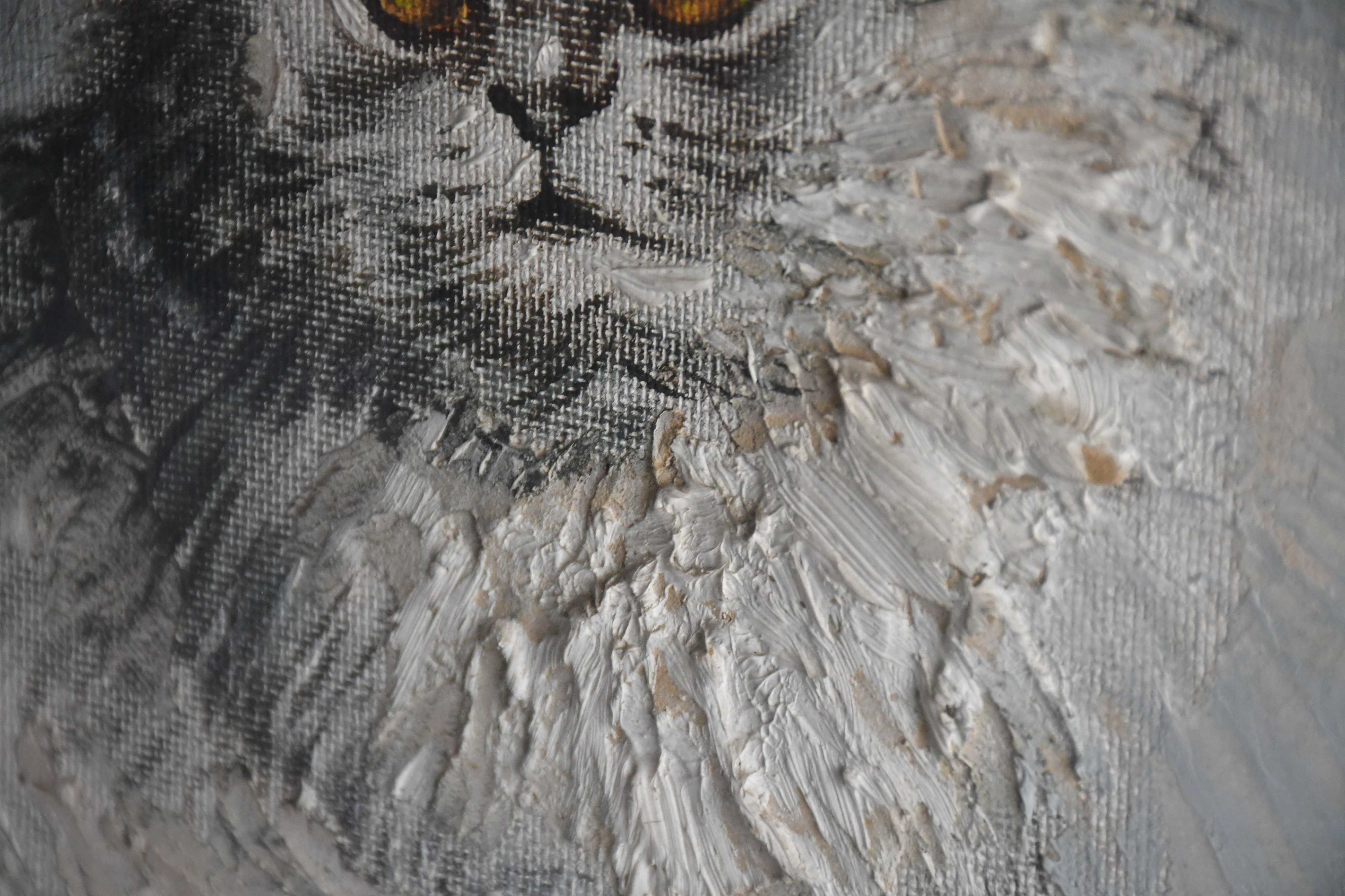 Arthur Delaney | seated cat | MutualArt