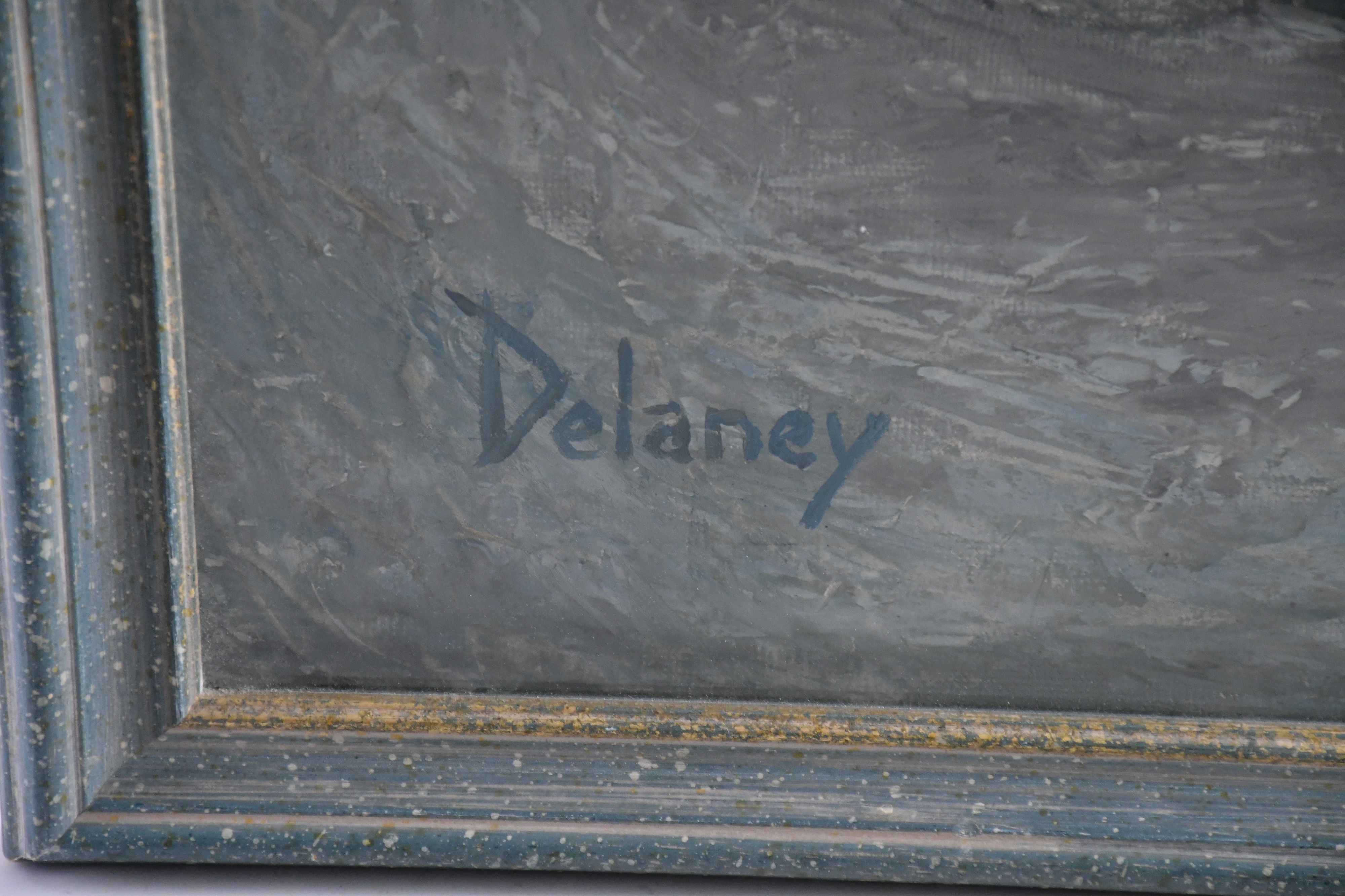 Arthur Delaney | seated cat | MutualArt