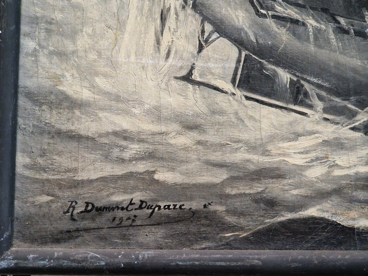 Robert Dumont Duparc | Diving submarine (1907) | MutualArt