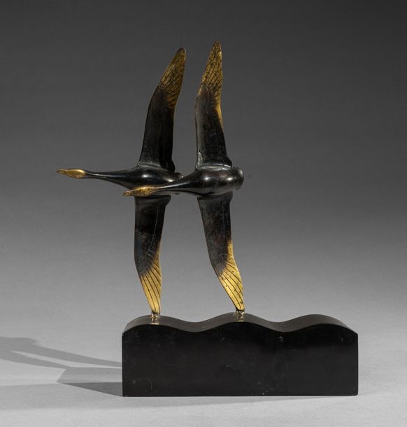 André Vincent Becquerel | The wild geese | MutualArt