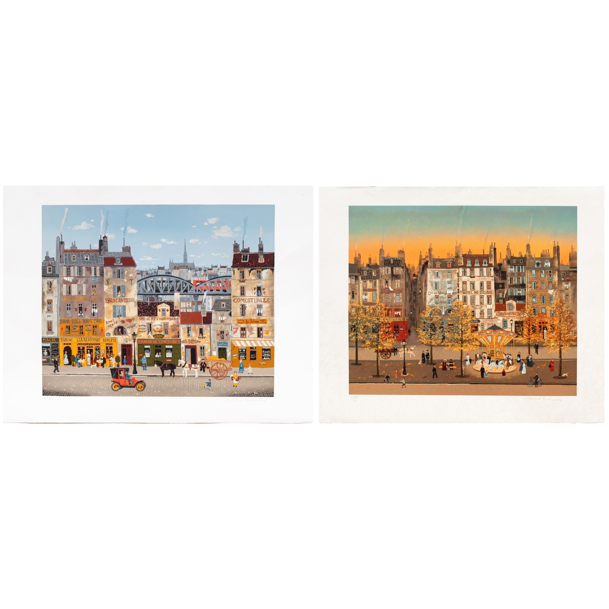 Michel Delacroix | Paris Street Scenes | MutualArt