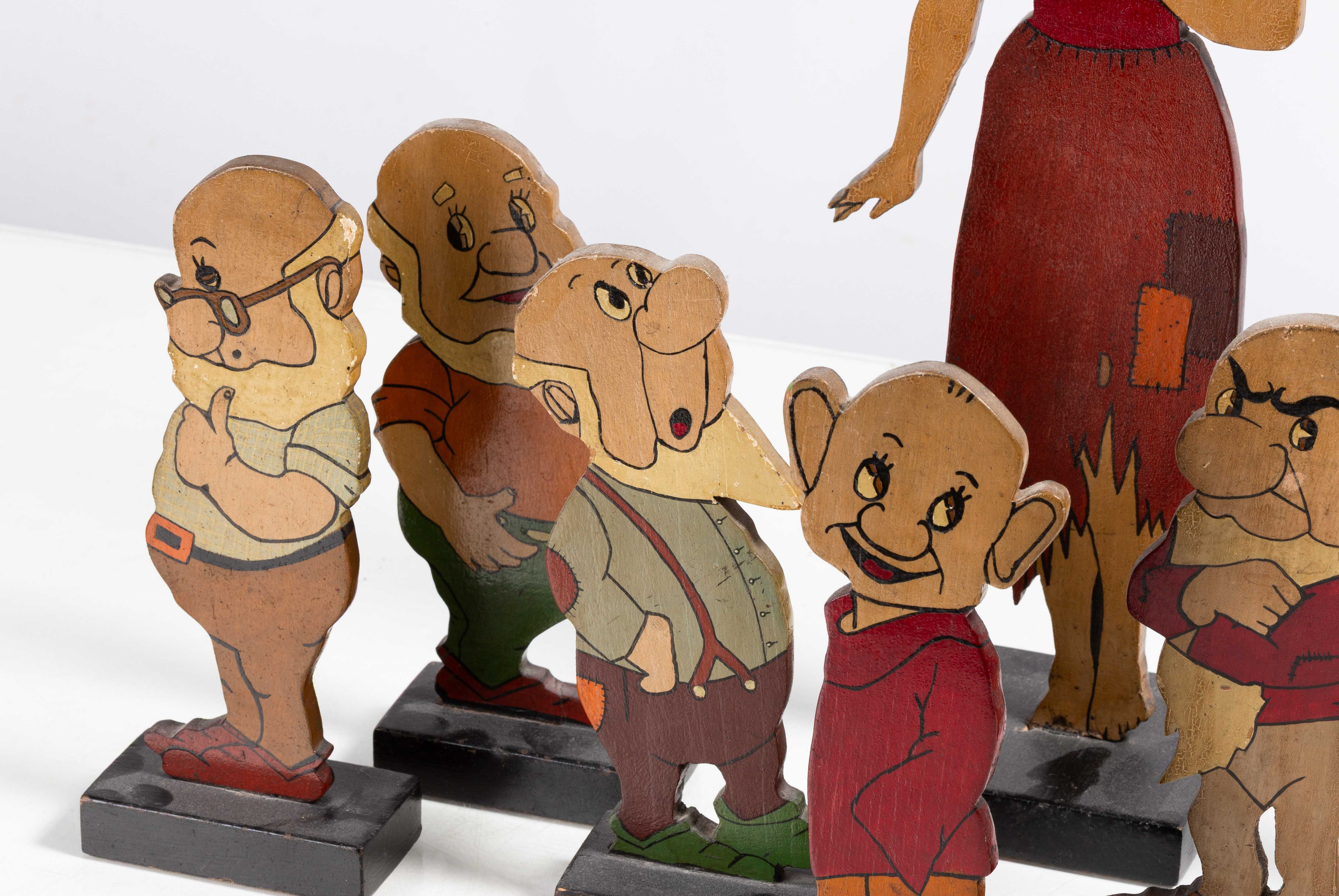 Albert Red Harwood | Snow White and the Seven Dwarfs Cutouts (Circa ...