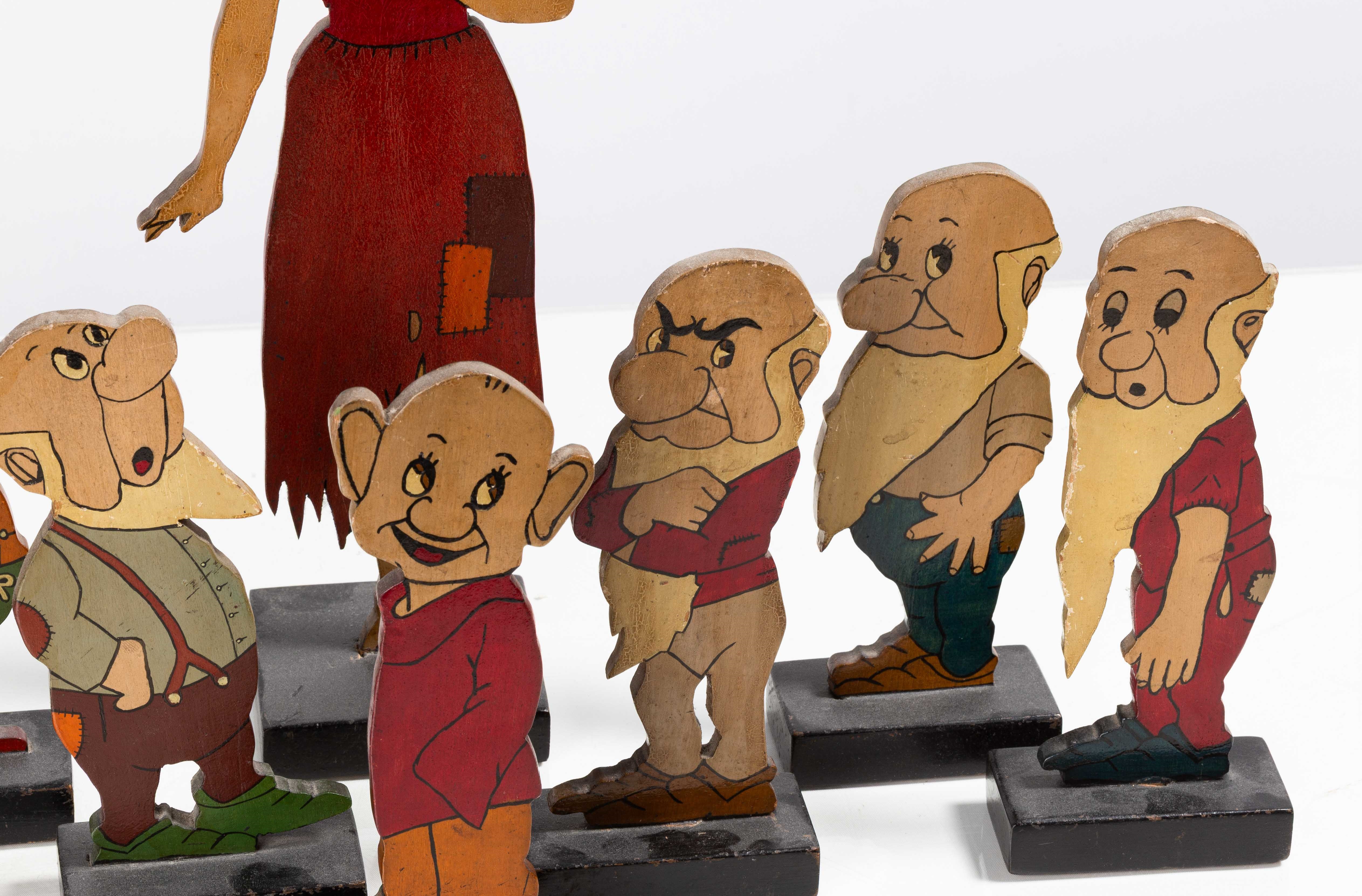 Albert Red Harwood | Snow White and the Seven Dwarfs Cutouts (Circa ...