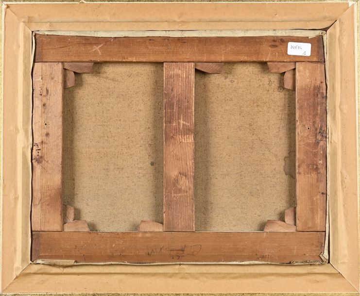 Auguste Michel Nobillet | Elegant woman picking flowers by the sea ...