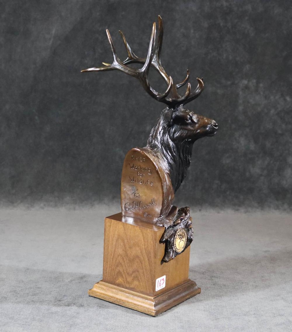 Rip Caswell | Elk Bust (1995) | MutualArt