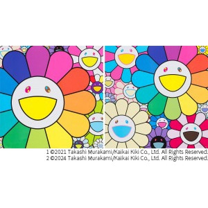 Takashi Murakami | Poppin’ Flowers, Lots of Flowers (2021) | MutualArt