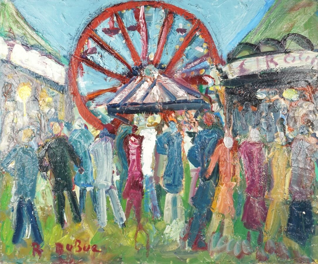 Roland Dubuc | La fête foraine | MutualArt