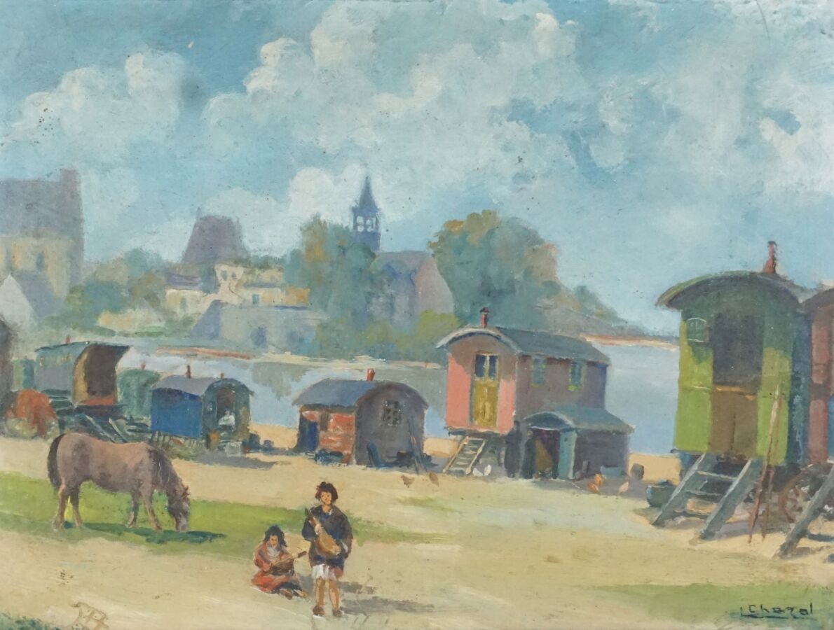 Louis Chazal | Forains | MutualArt