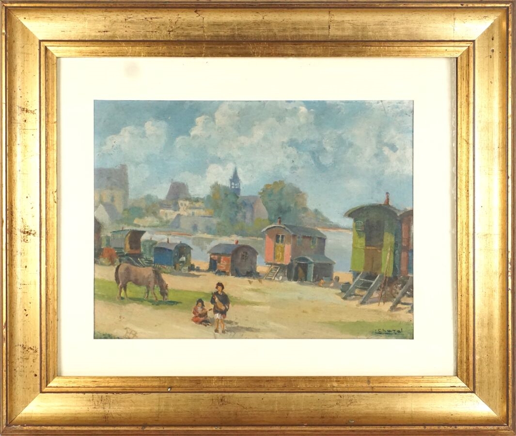 Louis Chazal | Forains | MutualArt