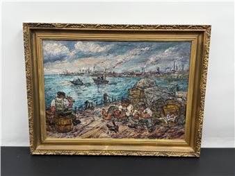 David Burliuk | North Port Oil | MutualArt