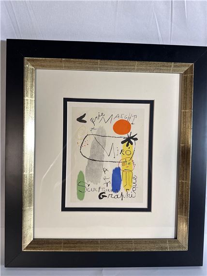Joan Miró | Miró Art Graphique (1959) | MutualArt