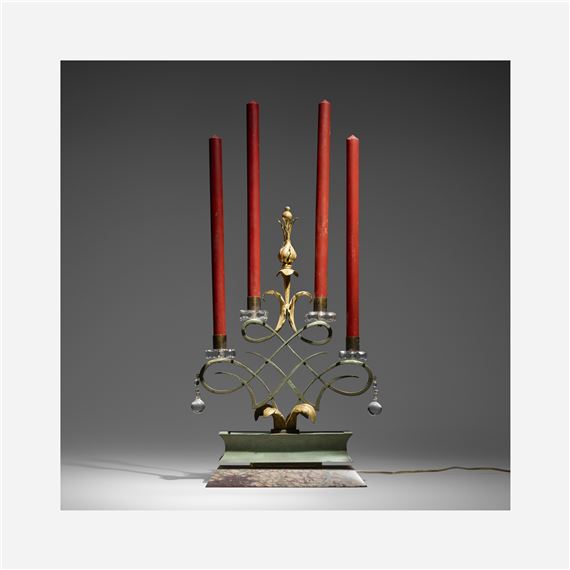 Gilbert Poillerat | Table lamp | MutualArt
