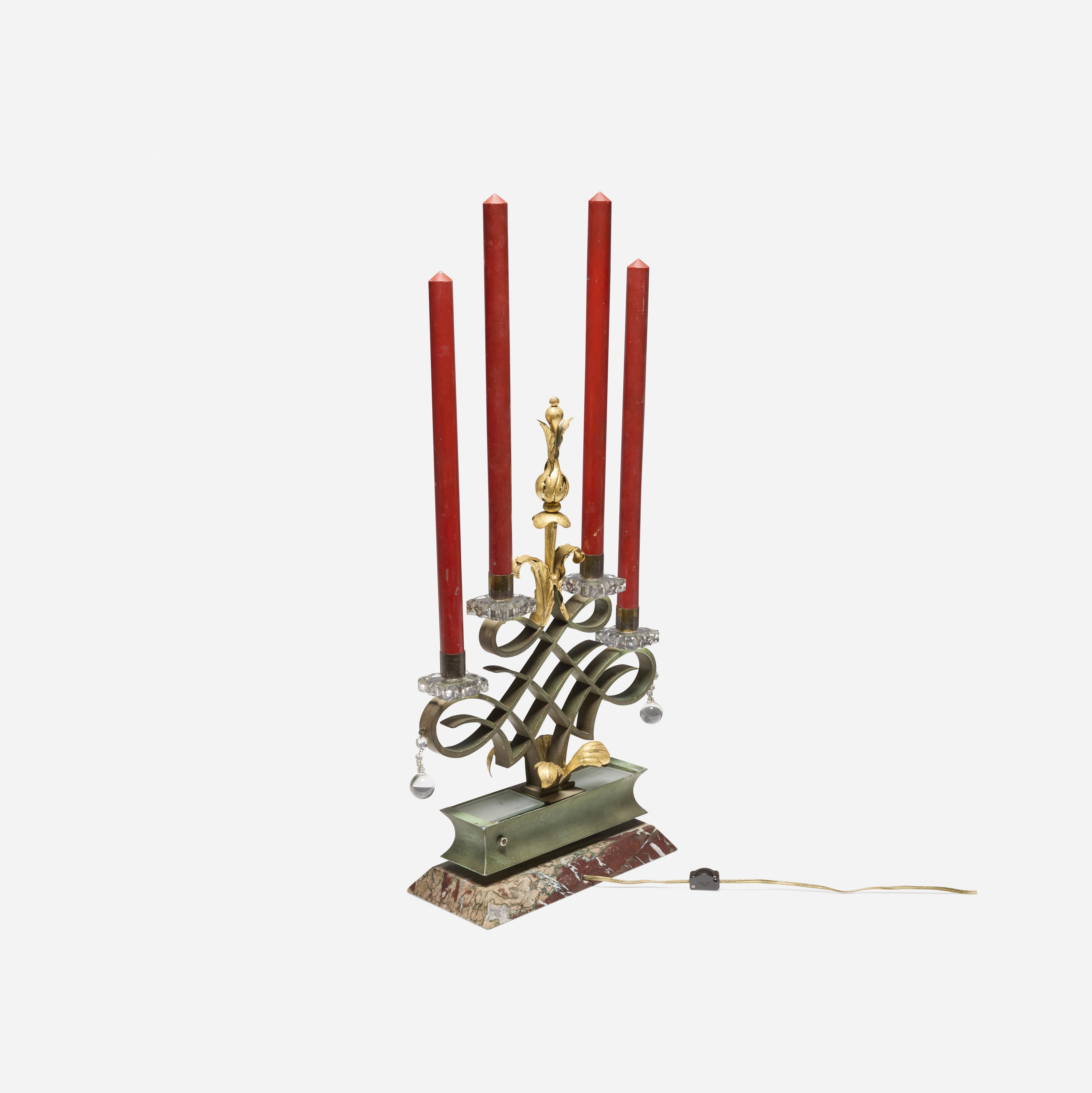 Gilbert Poillerat | Table lamp | MutualArt