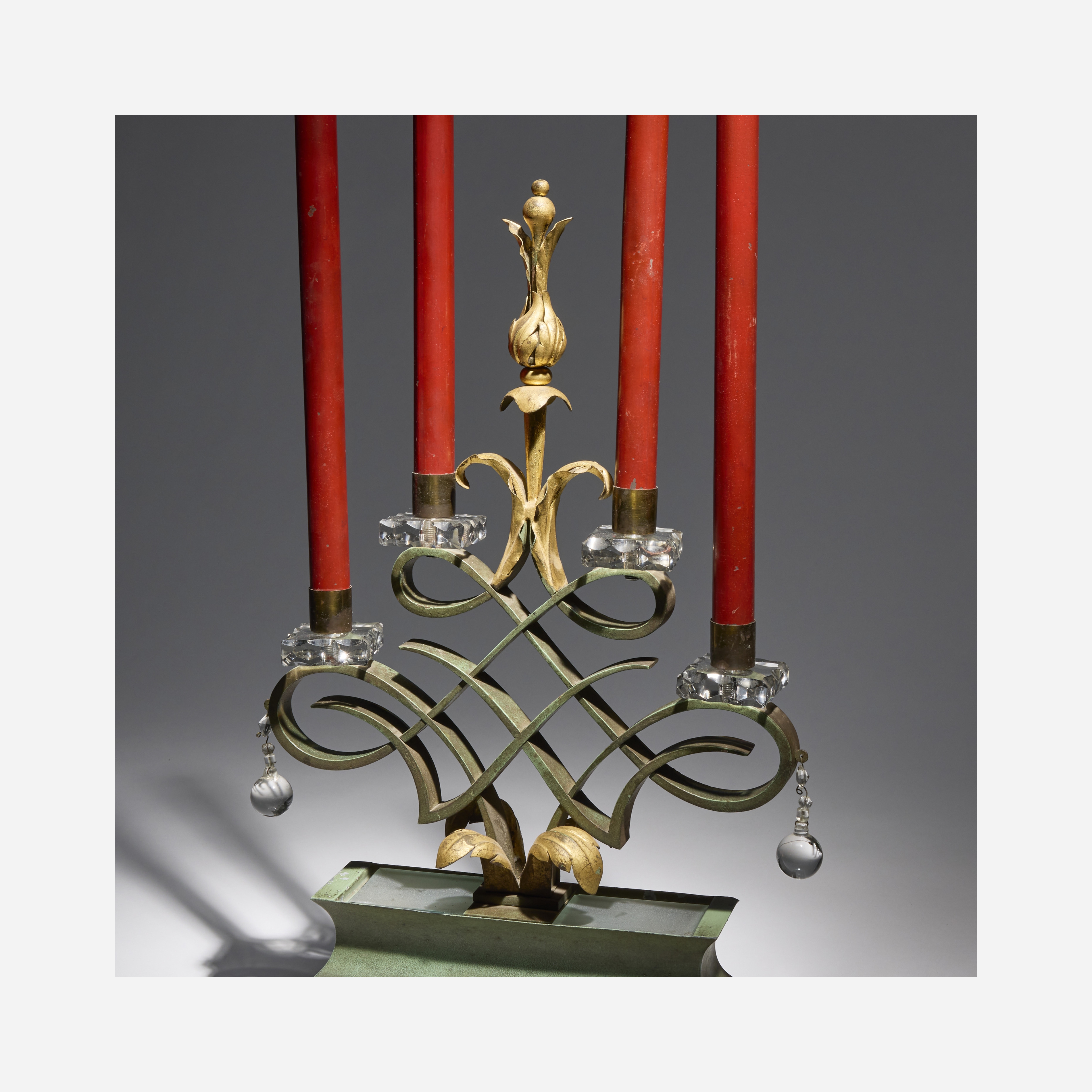 Gilbert Poillerat | Table lamp | MutualArt