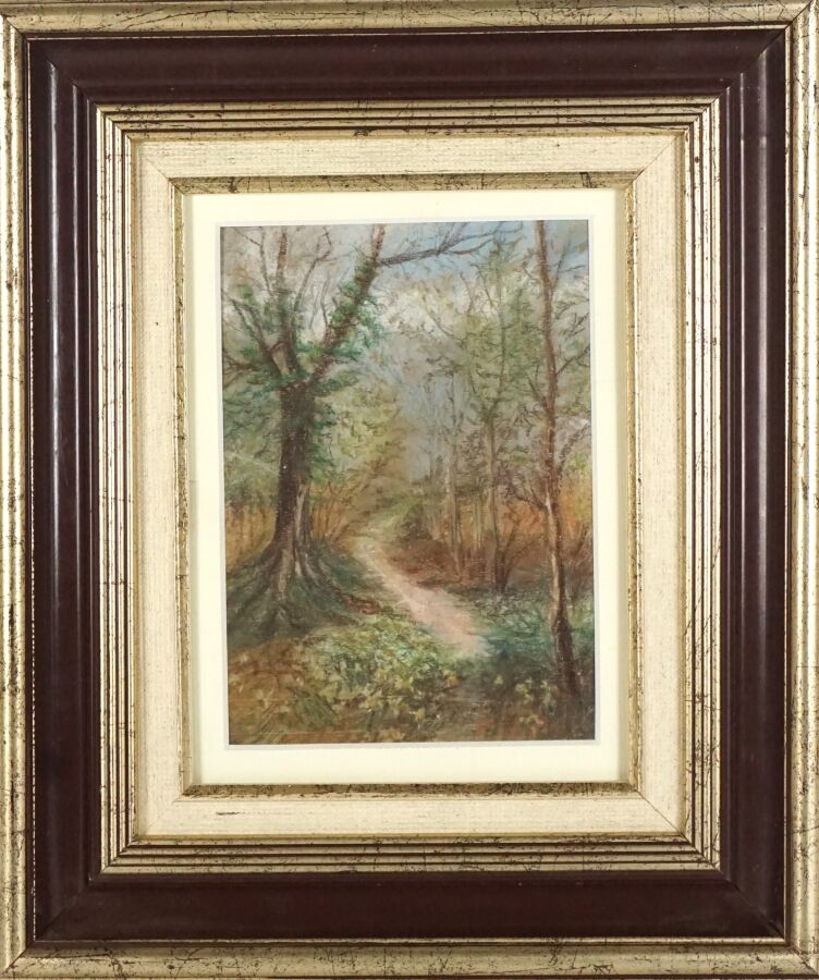 Ernest Ponthier de Chamaillard | Chemin en sous bois | MutualArt