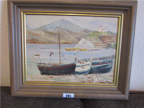 Fergus O'Ryan | Resting Boats | MutualArt