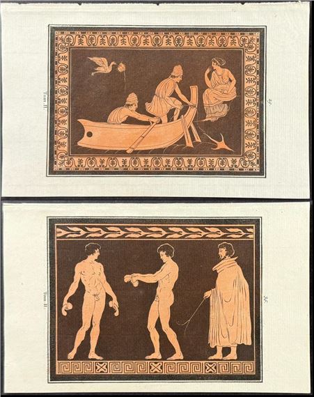 William Hamilton | 7 Etruscan Vase Design Engravings (1785 - 1787 ...