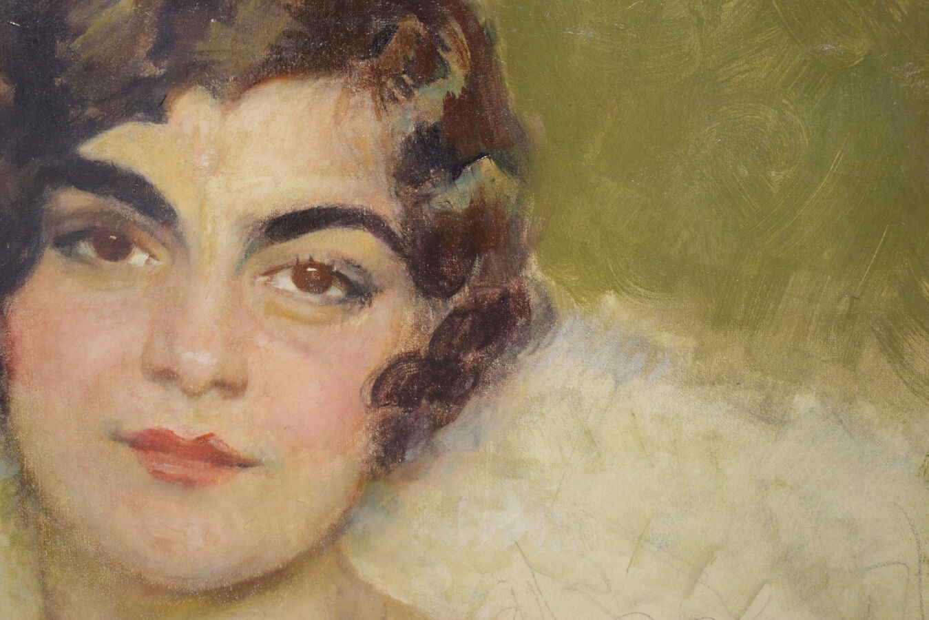 Amrita Sher-Gil | Portrait d'Edith (1932) | MutualArt