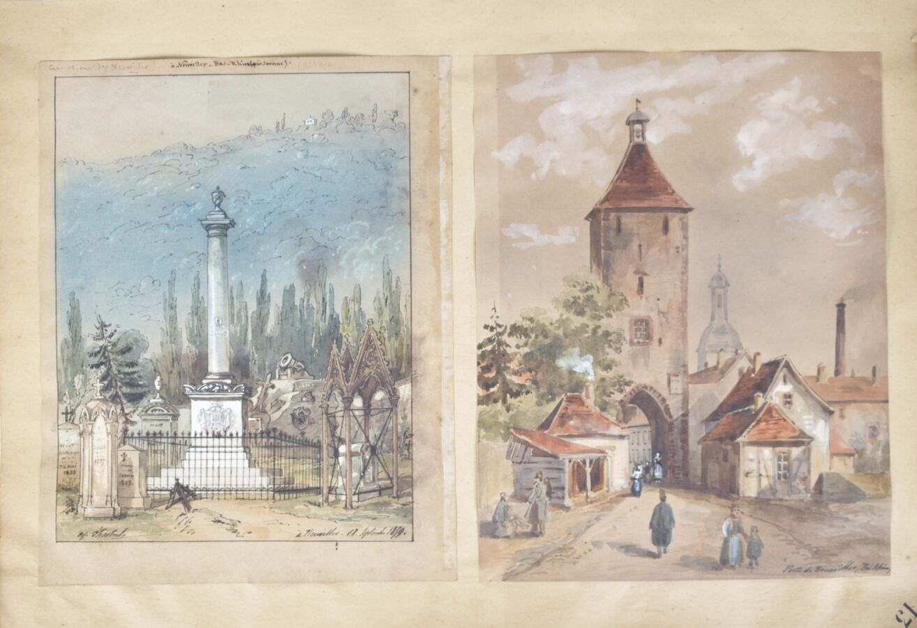 Ludovic d'Hastrel | Eglise St Pierre...à Neuwiller (25) | MutualArt