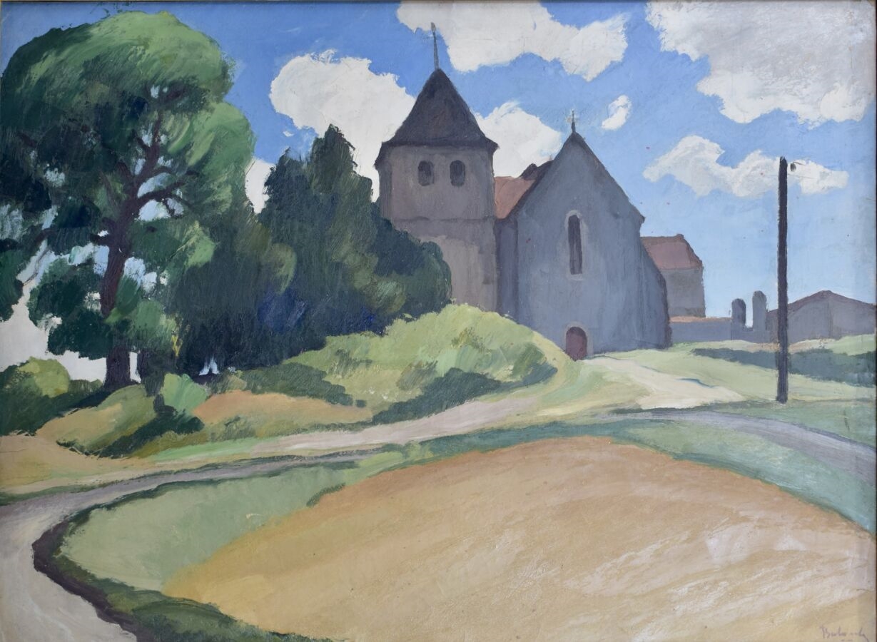 Gaston Balande | Le chemin | MutualArt