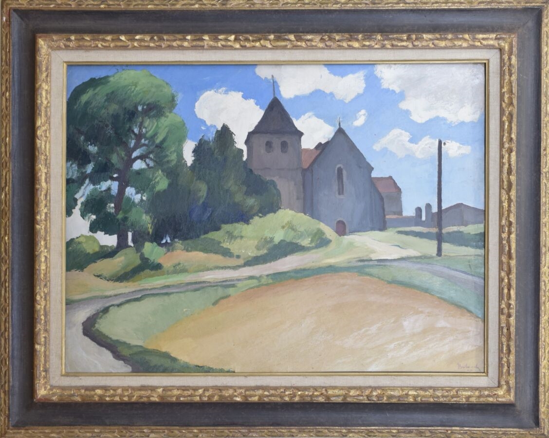 Gaston Balande | Le chemin | MutualArt