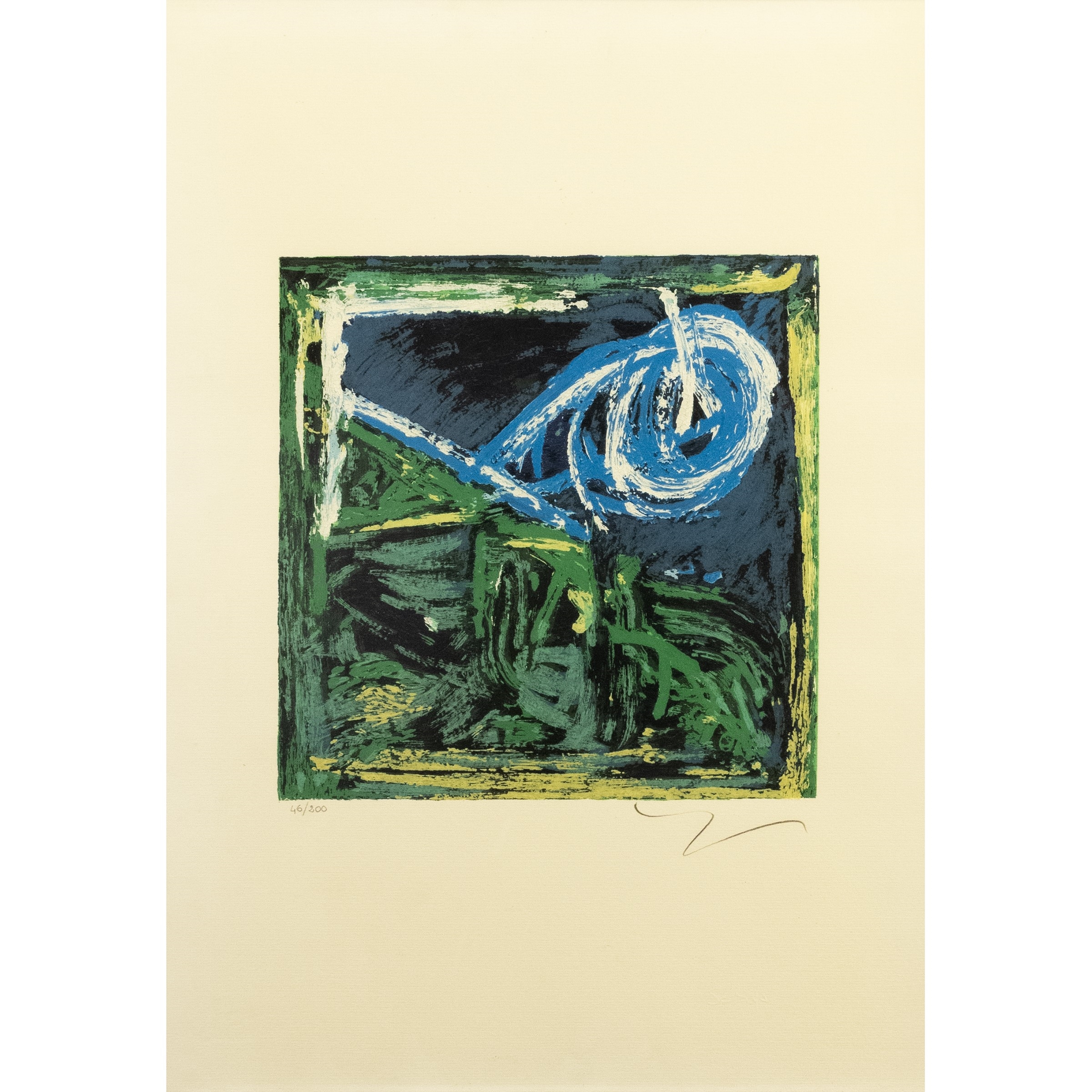 Mario Schifano | Turbolento (1990) | MutualArt